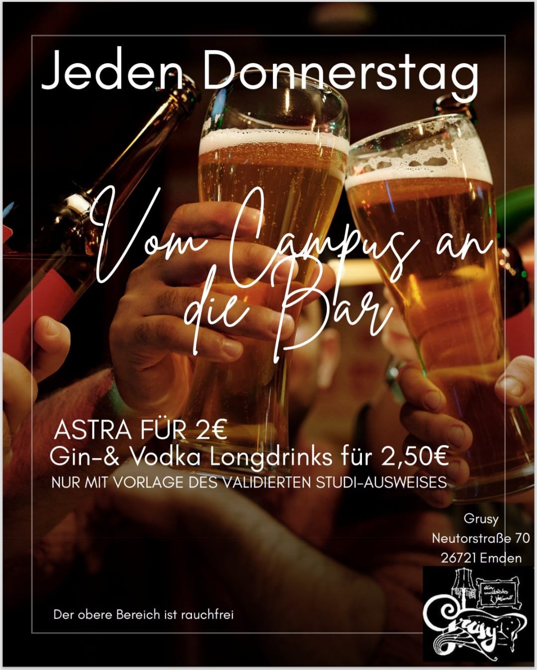 Vom Campus an die Bar
